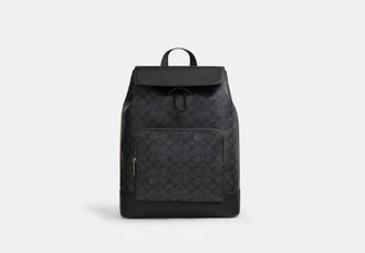 Coach Turner Rucksack Aus Charakteristischem Canvas