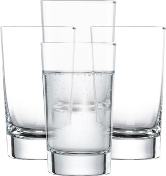 Schott Zwiesel Allround Becher Bar Special (4er-Set), geradliniges Longdrinkgläser, spülmaschinenfeste Tritan-Kristallgläser, Made in Germany (Art.-Nr. 123636)