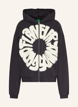 Flaneur Fl&acirc;neur Oversized-Sweatjacke Sounds Good schwarz