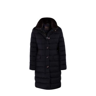 Moorer Femme, Manteaux, Bleu, Taille: 40 FR Vetiver Jacket