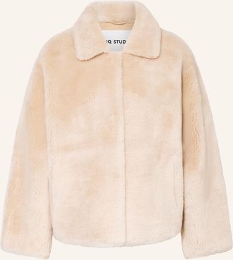 IQ Studio Iq Studio Kunstfell-Jacke weiss