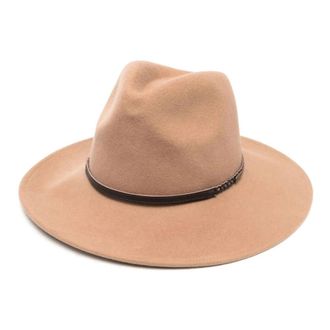 Barbour Stylischer Fedora Hut in Kamel - - Accessories - Damen - Beige - M