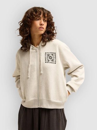 Billabong Always Looking Sweat &agrave; capuche Zipp&eacute; gris