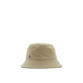 Burberry Homme, Accessoires, Beige, Taille: M Cotton Bucket Hat