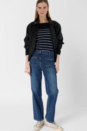 Gerard Darel Jean droit &agrave; mors dor&eacute;s - ARLINA - Jeans