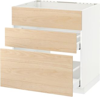 IKEA METOD / MAXIMERA Unterschr. f Spüle/3 Fronten/2Sch