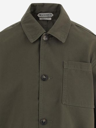 J.W.Anderson Womens Cotton Jacket Military Green