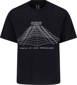 Rick Owens T-Shirt Temple Of Love