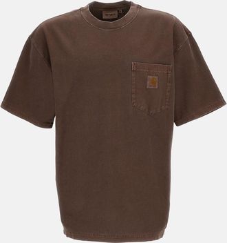 Carhartt Work in Progress T-shirt Mit Einer Losen Brusttasche