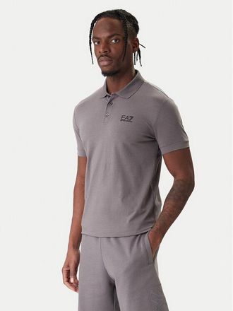 Emporio Armani Poloshirt 8NPF14 PJVQZ U8086 Grau Regular Fit