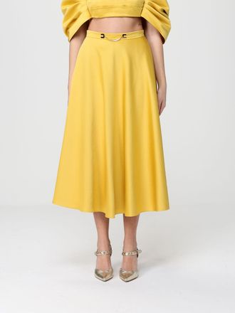 Elisabetta Franchi Jupe ELISABETTA FRANCHI Femme couleur Jaune