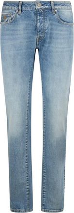 Moorer Homme, Jeans, Bleu, Taille: W34 Credi Slim Jeans