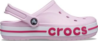 Crocs Unisex Adult Bayaband Clog, Ballerina Pink/Candy Pink, 39/40 EU