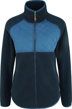 Oxmo Malin Damen Fleecejacke Sweatjacke Jacke, Größe:XXL, Farbe:Insignia Blue (194010)