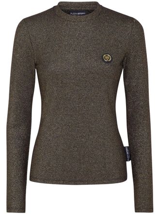 Plein Sport T-Shirt mit Logo - Gold