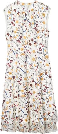 3.1 Phillip Lim robe mi-longue sans manches à fleurs - Tons neutres