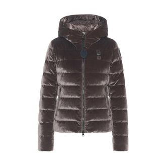 Blauer Velly Daunenjacke - - Jackets - Damen - Braun - XL