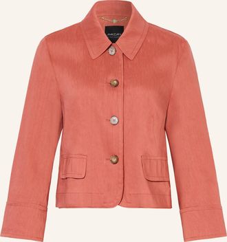 Marc Cain Kastenjacke Mit Leinen rot