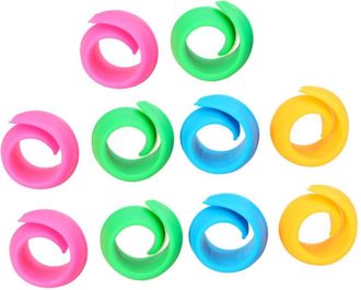 Holibanna 10 St&uuml;ck Silikon Spulenklemmen Fadenhalter Spulenclips Flexibel Wiederverwendbar F&uuml;r Standard N&auml;hmaschinen Organisiertes N&auml;hen Verhindert Fadenverhedd