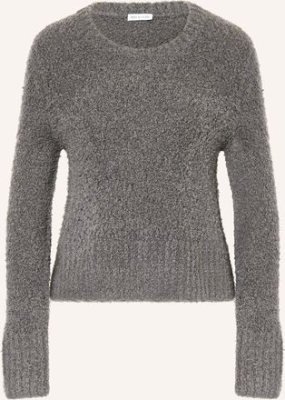 Mrs & Hugs Mrs & Hugs Boucl&eacute;-Pullover grau