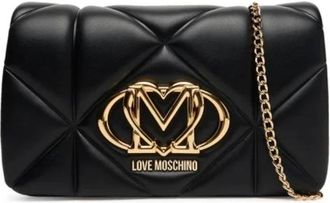 Love Moschino Femme, Sacs, Noir, Taille: ONE Size Sac bandouli&egrave;re matelass&eacute;