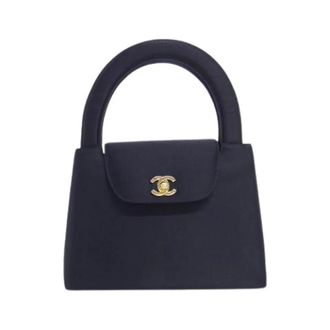 Chanel Pre-owned Satin Shoulder Bag - - Pre-owned - Damen - Schwarzk - ONE SIZE