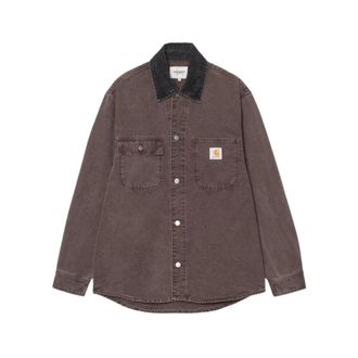 Carhartt Work in Progress Mitch Shirt Jacket - - Jackets - Herren - Lila - XL