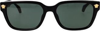 Versace Lunettes de soleil carr&eacute;es - Homme - Accessoires - Noir - Taille: 56 MM