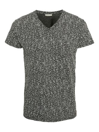 Dior t-shirt à col v - Noir