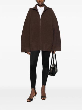 Frankie Shop Veda Cardigan - Brown