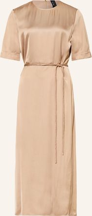 Marc Cain Satinkleid beige