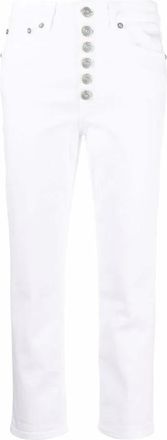 Dondup Femme, Jeans, Blanc, Taille: W28 Jeans 5 Tasche