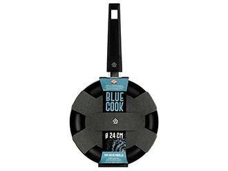 hOme Home 759376 Bratpfanne, antihaftbeschichtet, Bluecook, Induktion, Topfschutz, 24 cm, Aluminium