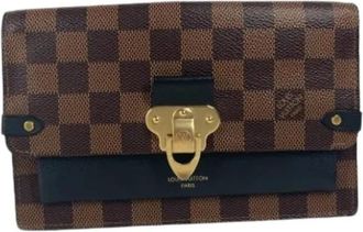 Louis Vuitton Sac bandouli&egrave;re Damier Vintage doccasion - Femme - Pre-owned - Brun - Taille: ONE Size