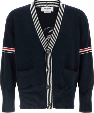 Thom Browne Cardigan - Bleu