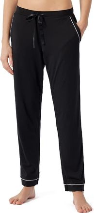 Schiesser Damen Sweatshirt Pyjamaunterteil, Schwarz, 36