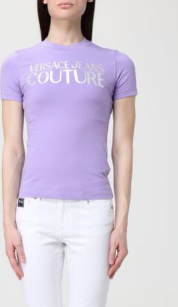 Versace Jeans Couture T-Shirt VERSACE JEANS COUTURE Femme couleur Violet