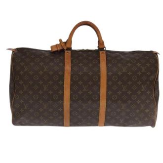 Louis Vuitton unisex, Pre-owned, Brun, Taille: ONE Size Sac Keepall Pre-owned