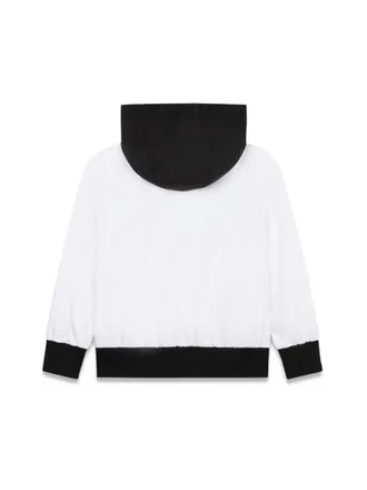 DKNY Hooded Polyester Jacket - White