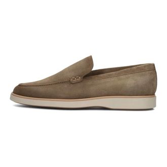 Magnanni Taupefarbene Wildleder-Loafer - - Shoes - Herren - Beige - 43 EU