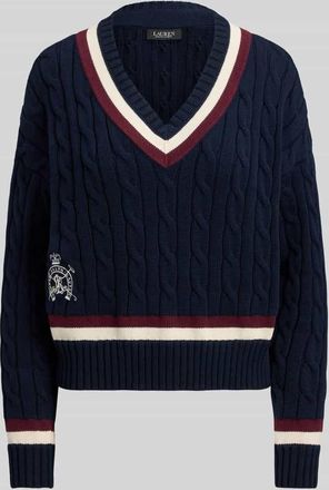Lauren Ralph Lauren Regular Fit Strickpullover aus reiner Baumwolle