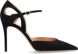 Gianvito Rossi Femme, Chaussures, Noir, Taille: 36 EU Camnero Heeled Chaussures