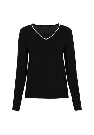 Dreimaster Dreimaster Pullover Frauen Schwarz