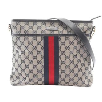 Gucci Pre-owned Vintage Canvas Shoulder Bag - - Pre-owned - Damen - Mehrfarbig - ONE SIZE