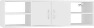 vidaXL Wandregal Weiß 102x30x29 cm Holzwerkstoff Vidaxl