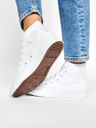 Converse Sneakers aus Stoff Chuck Taylor All Star Classic 1U646 Wei&szlig;