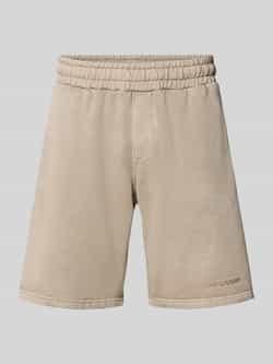 Pegador Regular Fit Sweatshorts mit Logo-Stitching