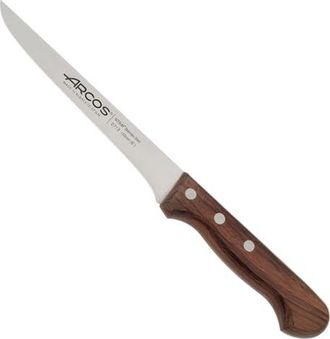 Arcos Profi-Ausbeinmesser - Edelstahlklinge NITRUM 155 mm - Palisandergriff - Präziser und Langlebiger Schnitt - Atlantico Serie