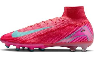 Nike Nike Homme Mercurial Superfly 10 Elite AG-Pro High-Top-fu&szlig;ballschuh Chaussure de Football, Ember Glow Aurora Green, 40 EU