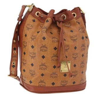 MCM Pre-owned Bucket Shoulder Bag - - Pre-owned - Damen - Braun - ONE SIZE